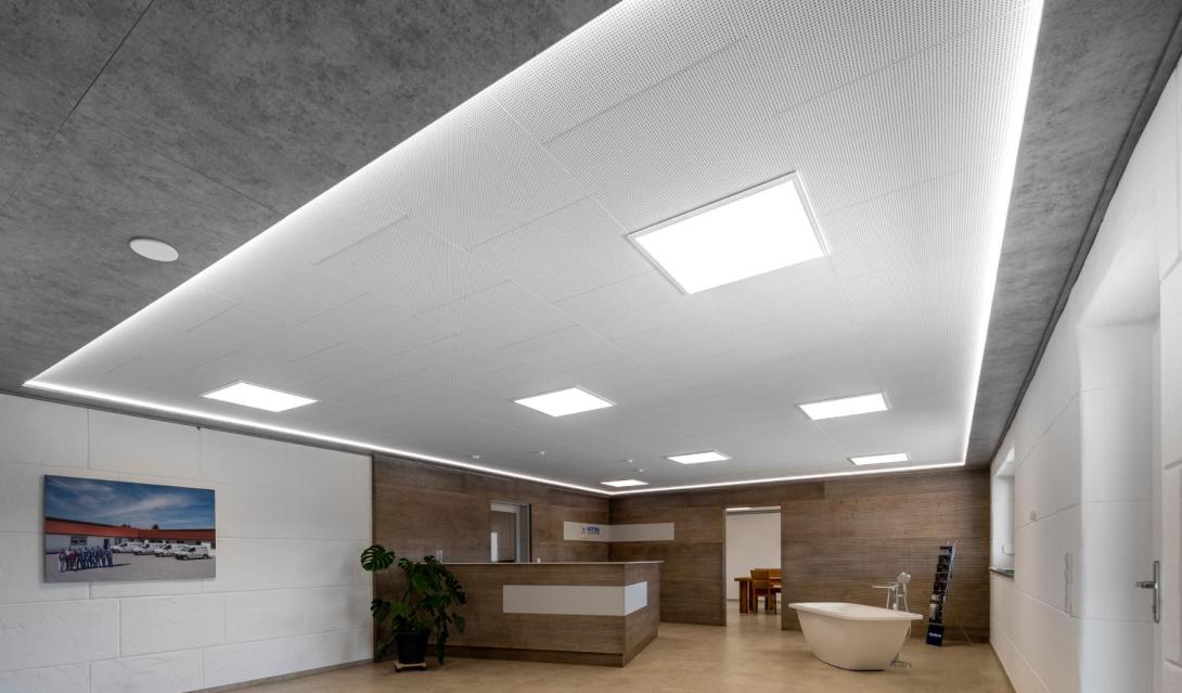 Akoestiek bij verlaagde plafonds en voorzetwanden | Paint & Stuc